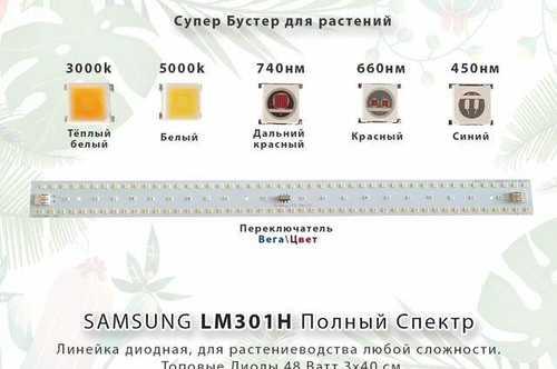301h Samsung Бустер Полный Спектр Quantum Board