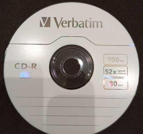 Болванки CD-R Verbatim (42 шт)