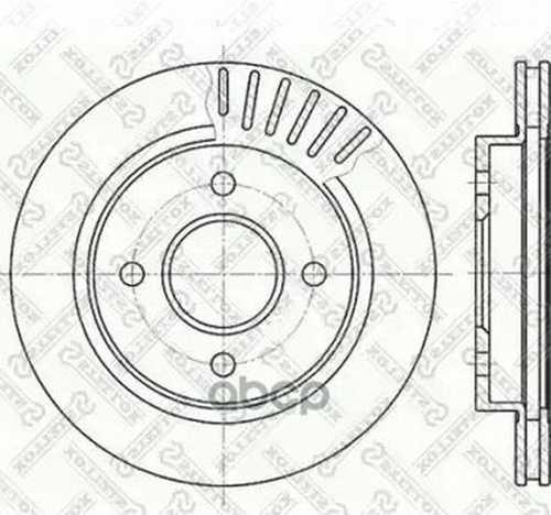 Диск тормозной задний Ford Mondeo/Scorpio all 93