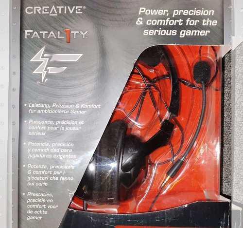 Игровая гарнитура Creative Fatal1ty HS-800