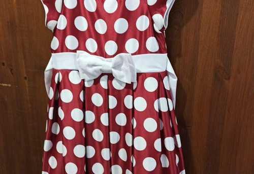 Платье в стиле "стиляги" для девочки 8-10 лет