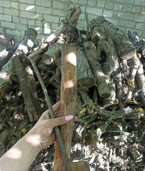 Фруктовые дрова для шашлыка,мангала,бани,камина
