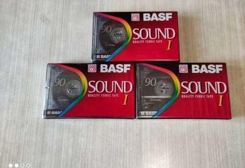 Аудиокассеты BASF sound 1(новые, 90 мин)
