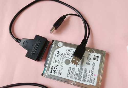 Переходник SATA USB 2.0 адаптер для жёсткого диска