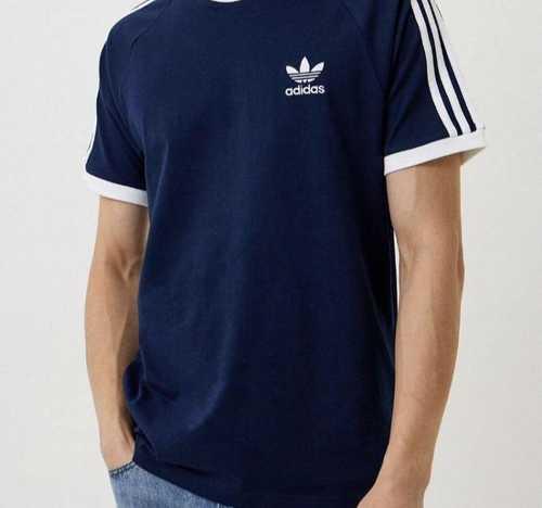 Футболка Adidas originals 3 stripes tee