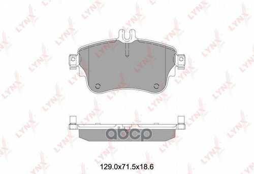 Колодки тормозные дисковые перед BD5357 LYN