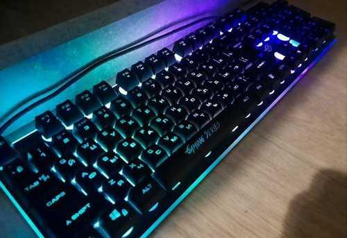 Игровая клавиатура RGB dexp Hellfire GK-100