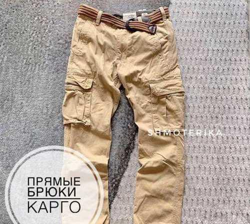 Abercrombie & Fitch Брюки карго песочные