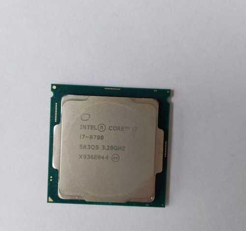 Процессор intel core i7-8700