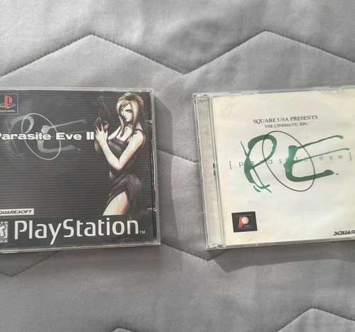 Игра на Ps 1 Parasite eve 1,2