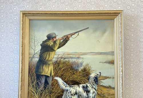 Картина охотник