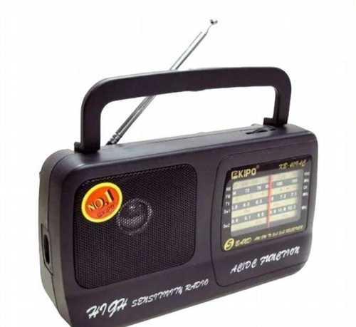 Радиоприемник Kipo KB-408/409AC работает от сети