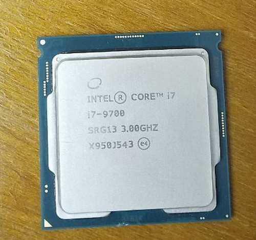 Процессор intel core i7 9700