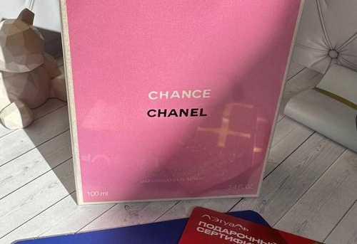 Туал вода chanel chance Eau Fraiche 100мл + сертиф