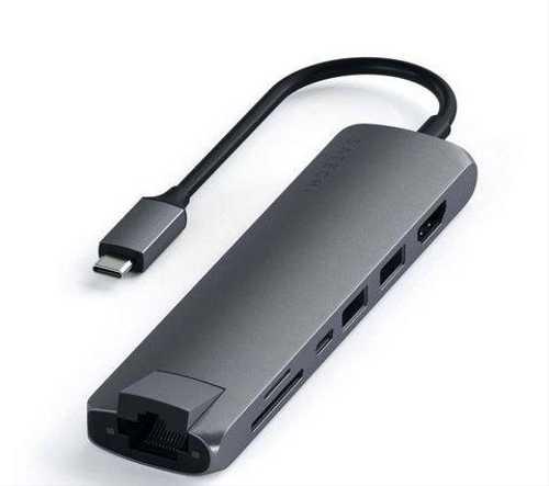 Satechi ST-ucsma3M Адаптер USB-C Type-C Slim Multi