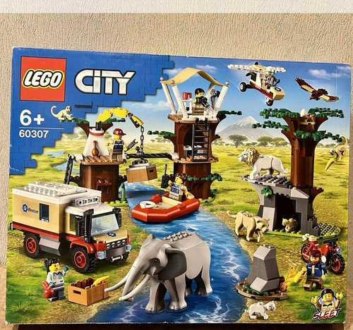 Lego City 60307 Лагерь спасения дикой природы