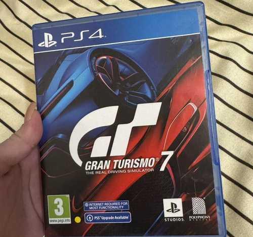 Игра на PS4 gran turismo 7