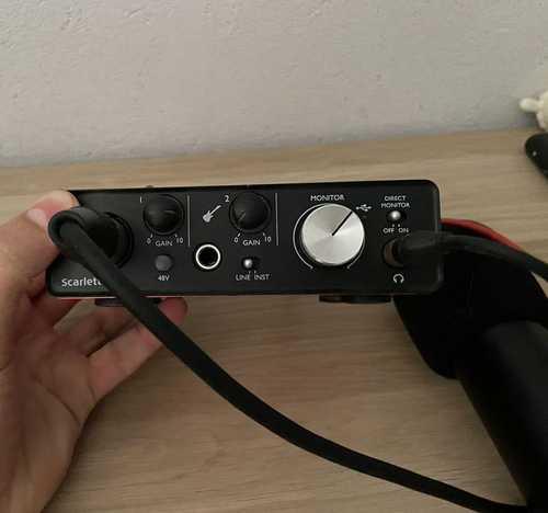 Звуковая карта focusrite scarlett solo 3rd gen