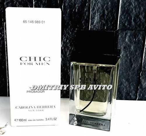 Carolina herrera chic For Men оригинал