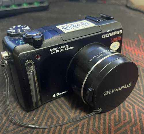 Y2k Цифровой фотоаппарат olympus c-770