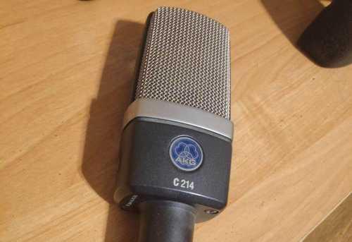 Конденсаторный микрофон AKG C214