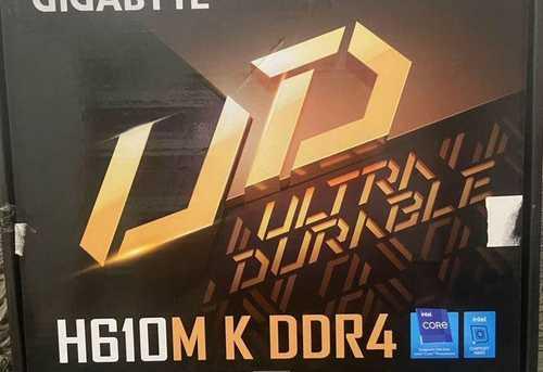 Материнская плата gigabyte H610M K DDR4