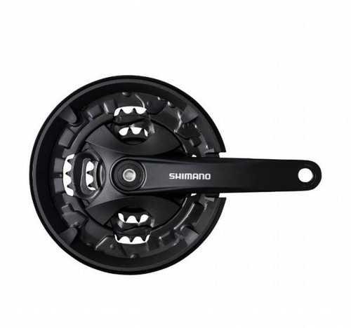 Система Shimano MT101, 170 мм, 40/30/22T, под квадрат, с защитой