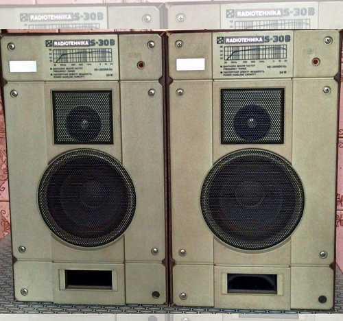 Колонки Radiotechnika S30B Hi-Fi 1988 акусти пломб