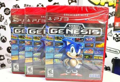 Sonics Ultimate Genesis Коллекция (PS3) Новый Диск