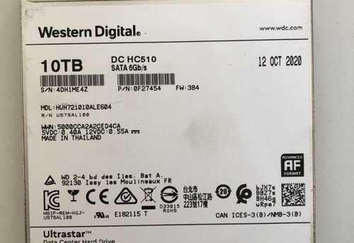 Western Digital 10TB SATA