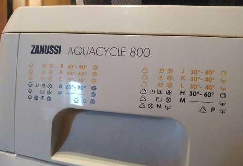 Стиральная машина бу Zanussi aquacycle 800