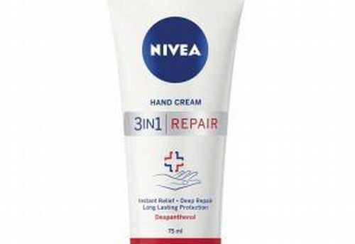 Nivea 3in1 Repair Hand Cream регенерирующий крем д
