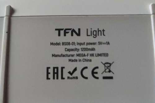 Беспроводная колонка часы TFN Light