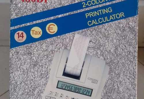 Калькулятор печатающий Citizen 480dp