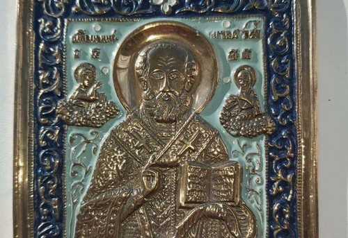 Икона Николай Чудотворец Старообрядческая