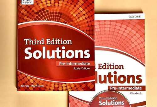 Solutions pre intermediate Third Edition + CD