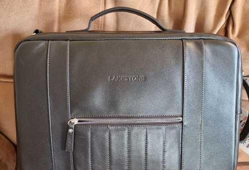 Сумка-рюкзак мужская кожаная Lakestone Banister