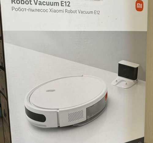 Робот пылесос xiaomi mi robot vacuum mop E12