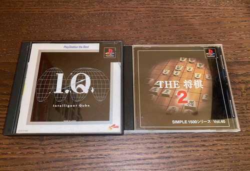 Две игры для PlayStation PS1 Japan