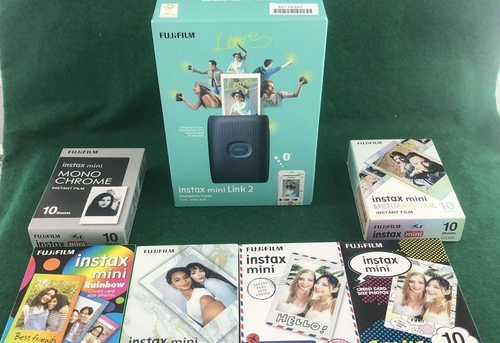 Fujifilm instax mini link 2 синий