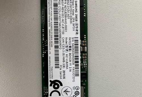 SSD PM981 NVMe samsung 256GB