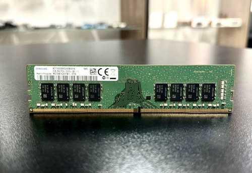 Оперативная память dimm DDR4 8Гб. 2666 мгц samsung