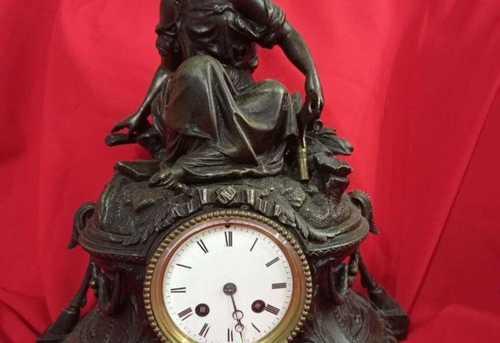 Часы каминные "Japy Freres & Cie Med. D. Honneur"