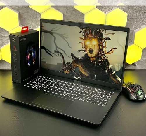 Ноутбук для учебы MSI Modern: Core i5