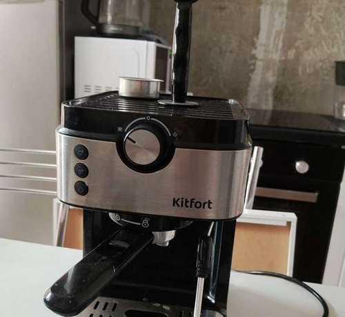 Кофеварка рожковая электрическая "Kitfort KT-742"