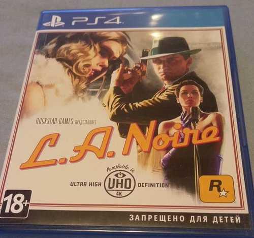 L.A. Noire PS4 Русс.язык