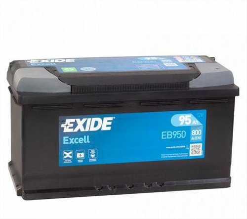 Аккумулятор Exide Excell 95R EB950 обр. пол. 95 Ач