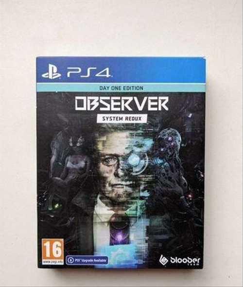 Observer System Redux Day One Edition PS4 PS5
