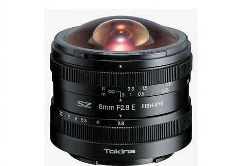 Объектив Tokina SZ 8mm F2.8 Fisheye MF Sony E