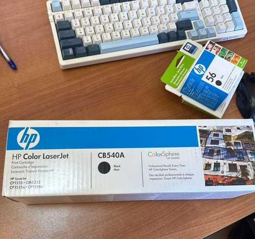 Картридж HP CB540A